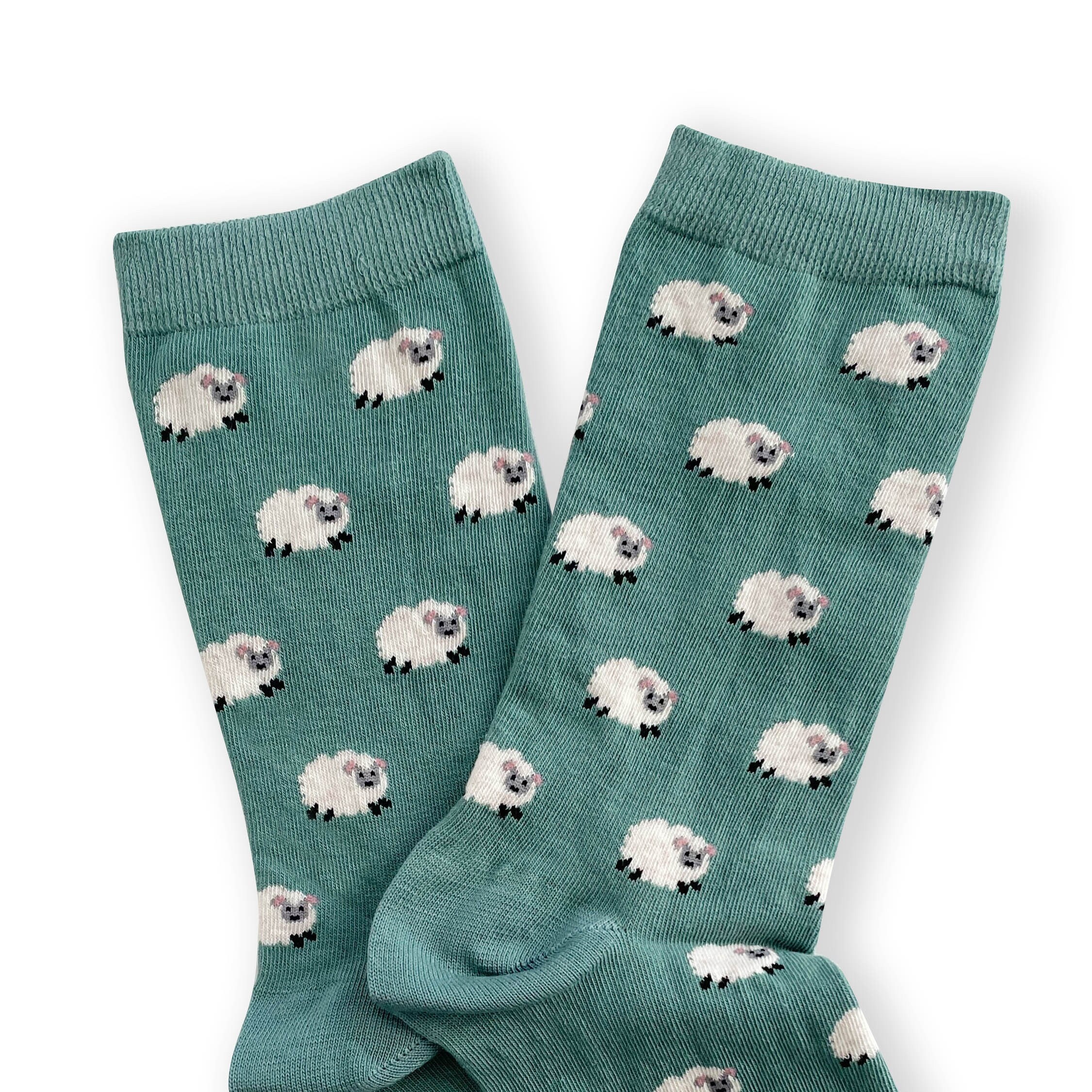 Sheep Design Cotton Socks, Cute Farm Design Women's Size Footwear - Etsy