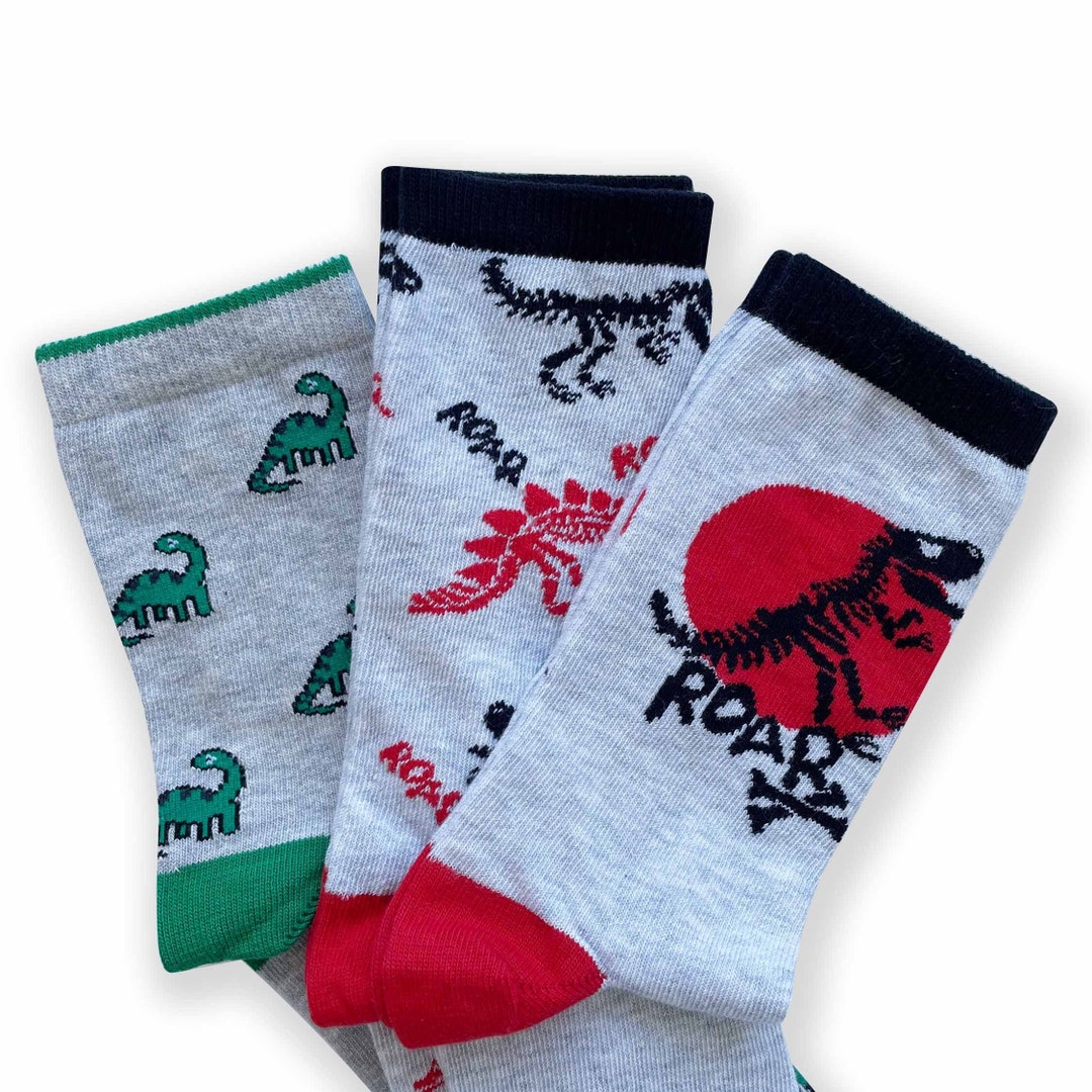 Dinosaur Socks, Jurassic Socks, Dinosaur Gift, Dinosaur Enthusiast ...
