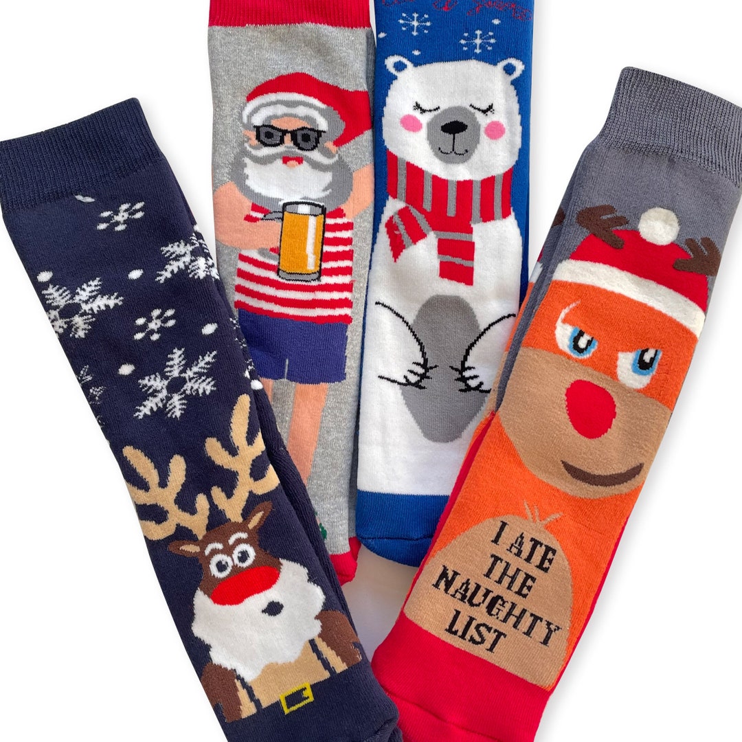 Funny Christmas Socks, Stocking Filler, Christmas Gift for Her ...