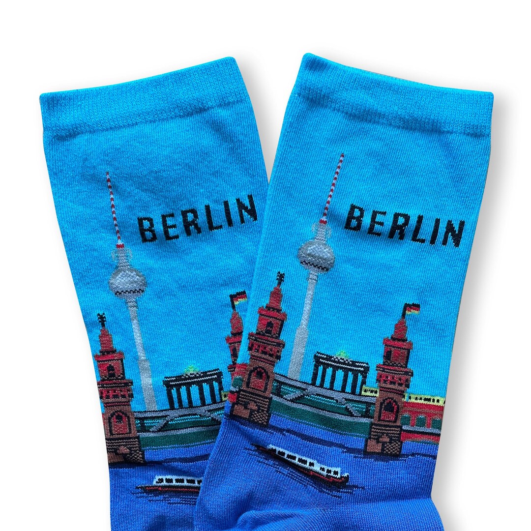 Berlin Socks, Berlin City Socks, Berliner Socks, London Gift Socks ...