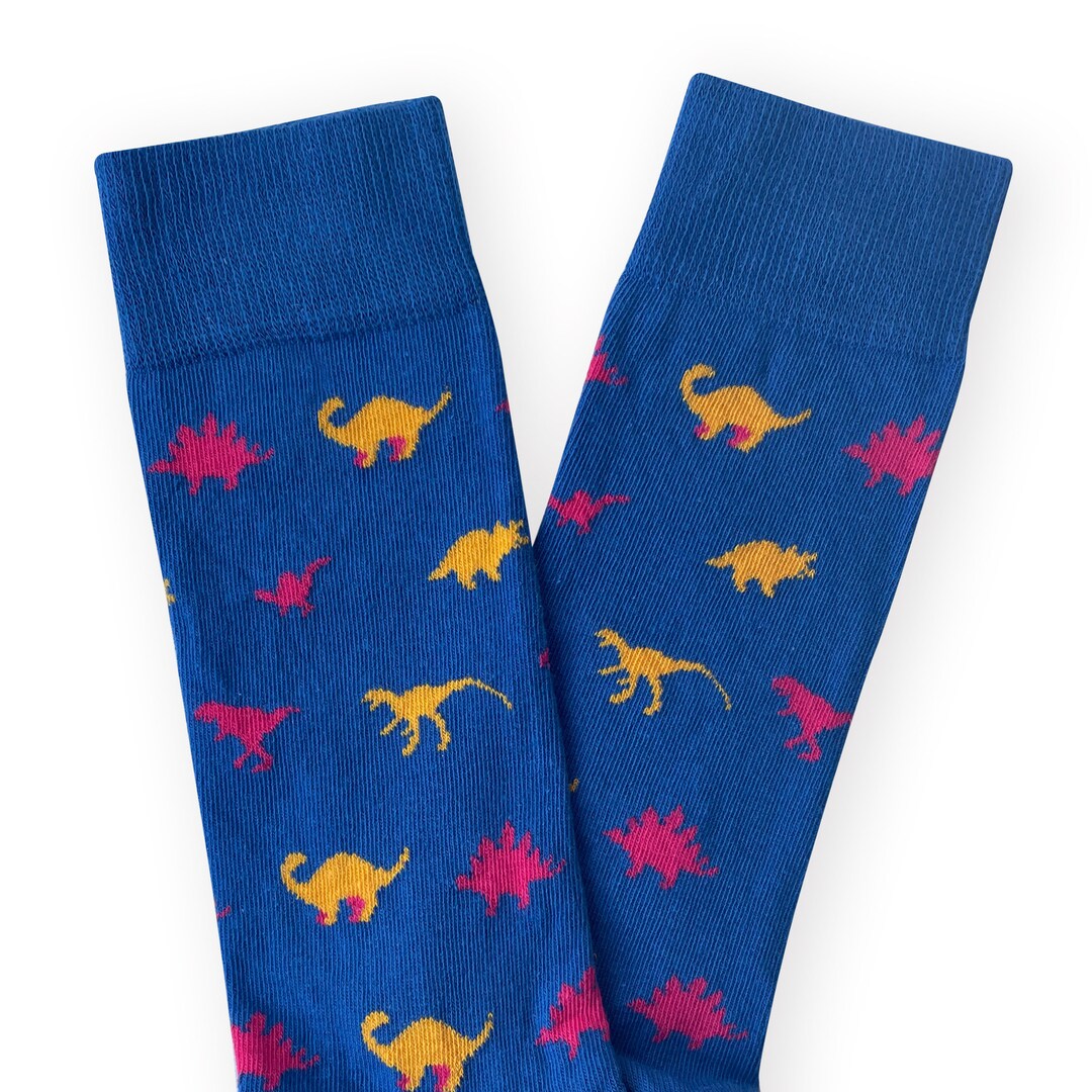 Dinosaur Socks, Pterosaur Socks, Jurassic Socks, Men Dinosaur Gift ...