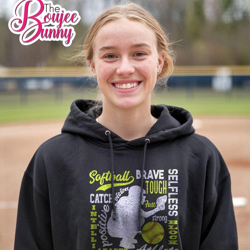 Softball Hoodies - Etsy