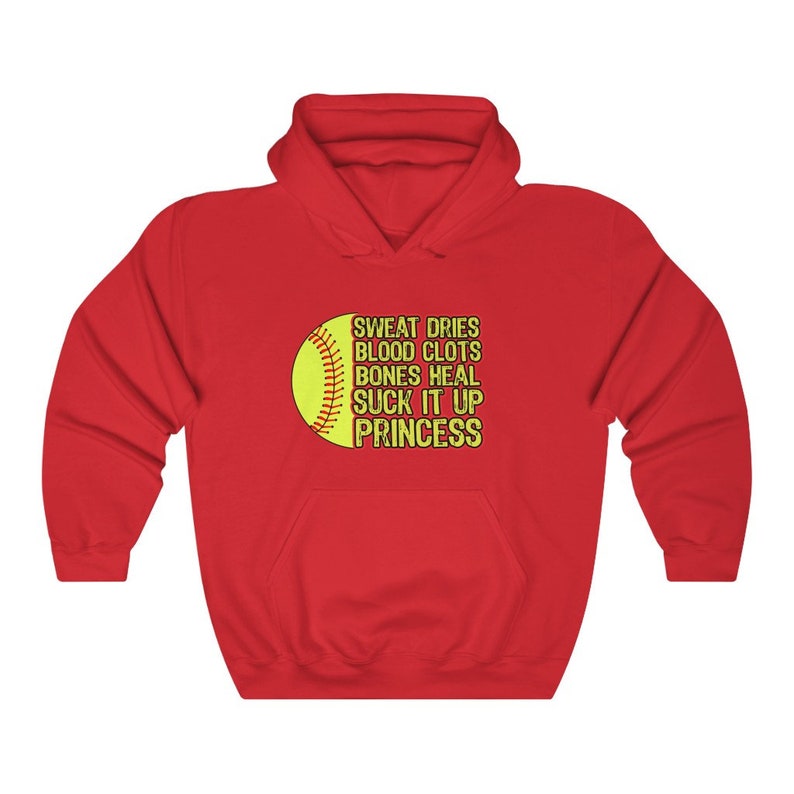 Softball Gift / Girls Softball Hoodie / Inspirational Message / Women's ...