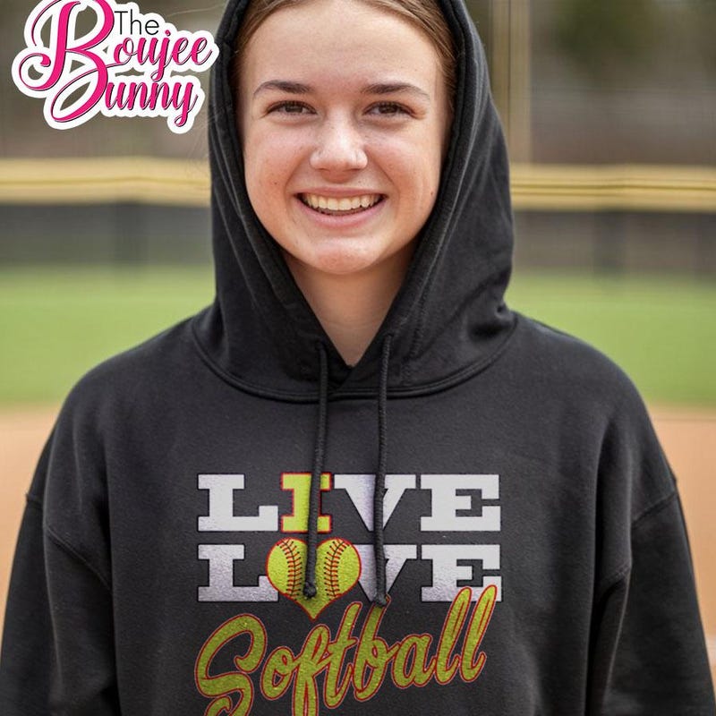 Softball Hoodie - Etsy