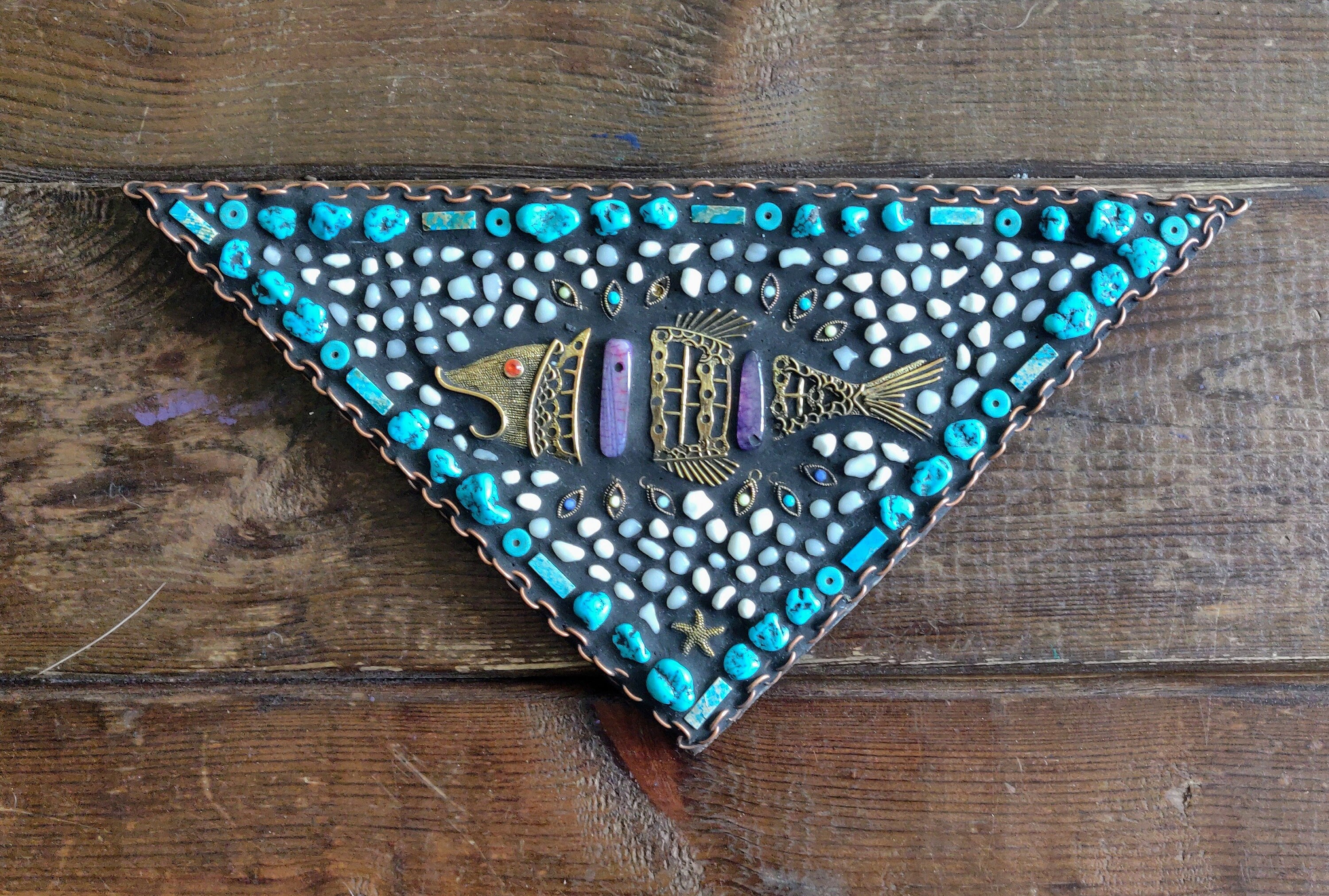 Turquoise Fish - Etsy