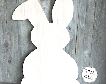 Wood bunny pattern | Etsy