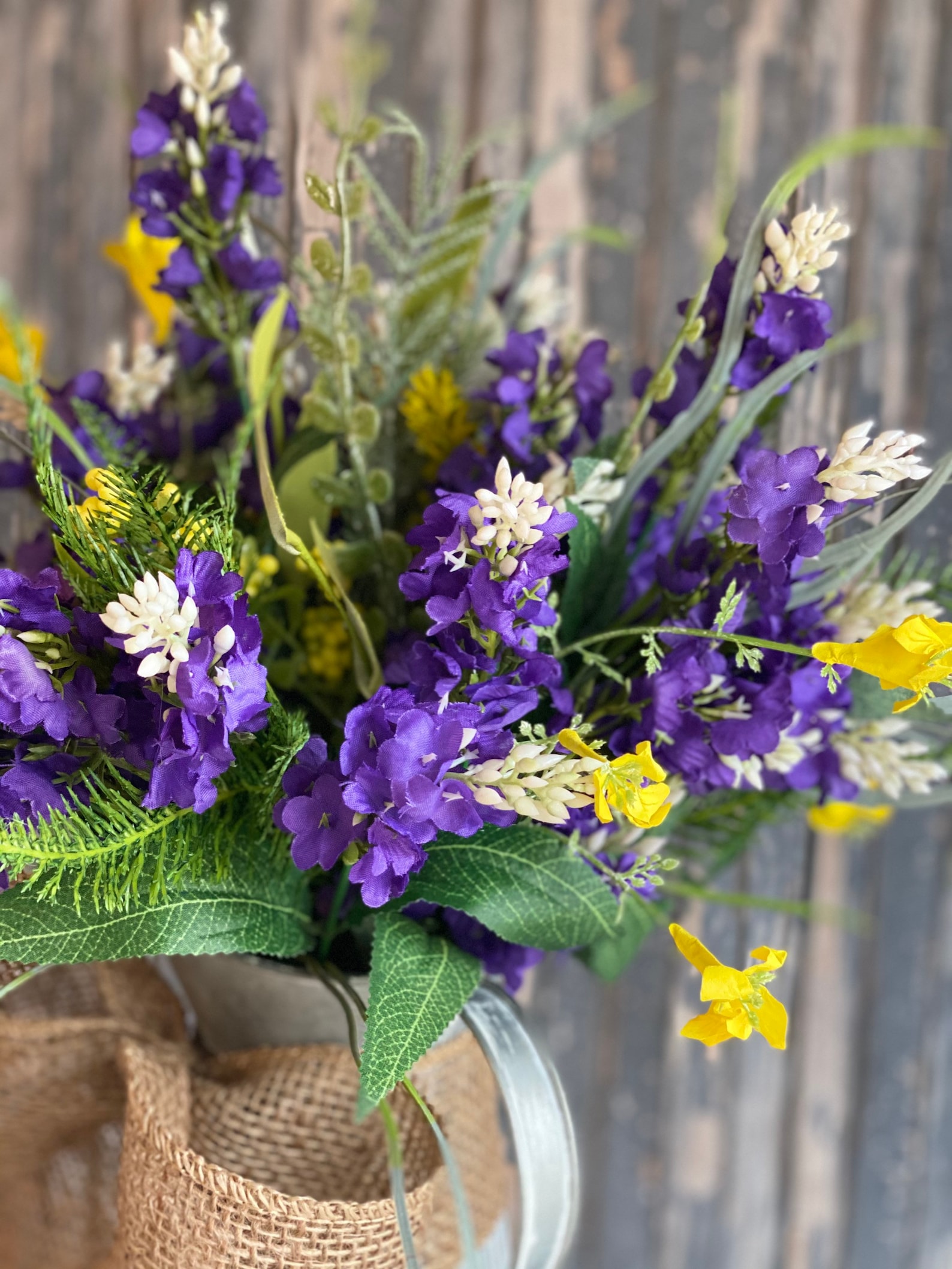 Bluebonnets Floral Arrangement Bluebonnet Arrangement Mixed | Etsy