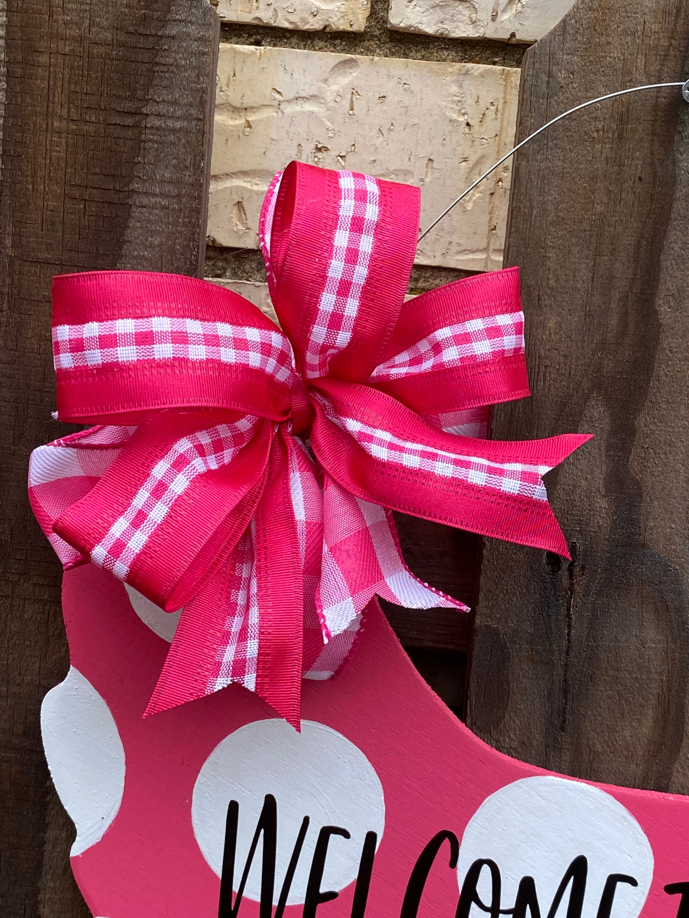 Chicken Decor Chicken Sign Welcome to Our Coop Sign Door | Etsy