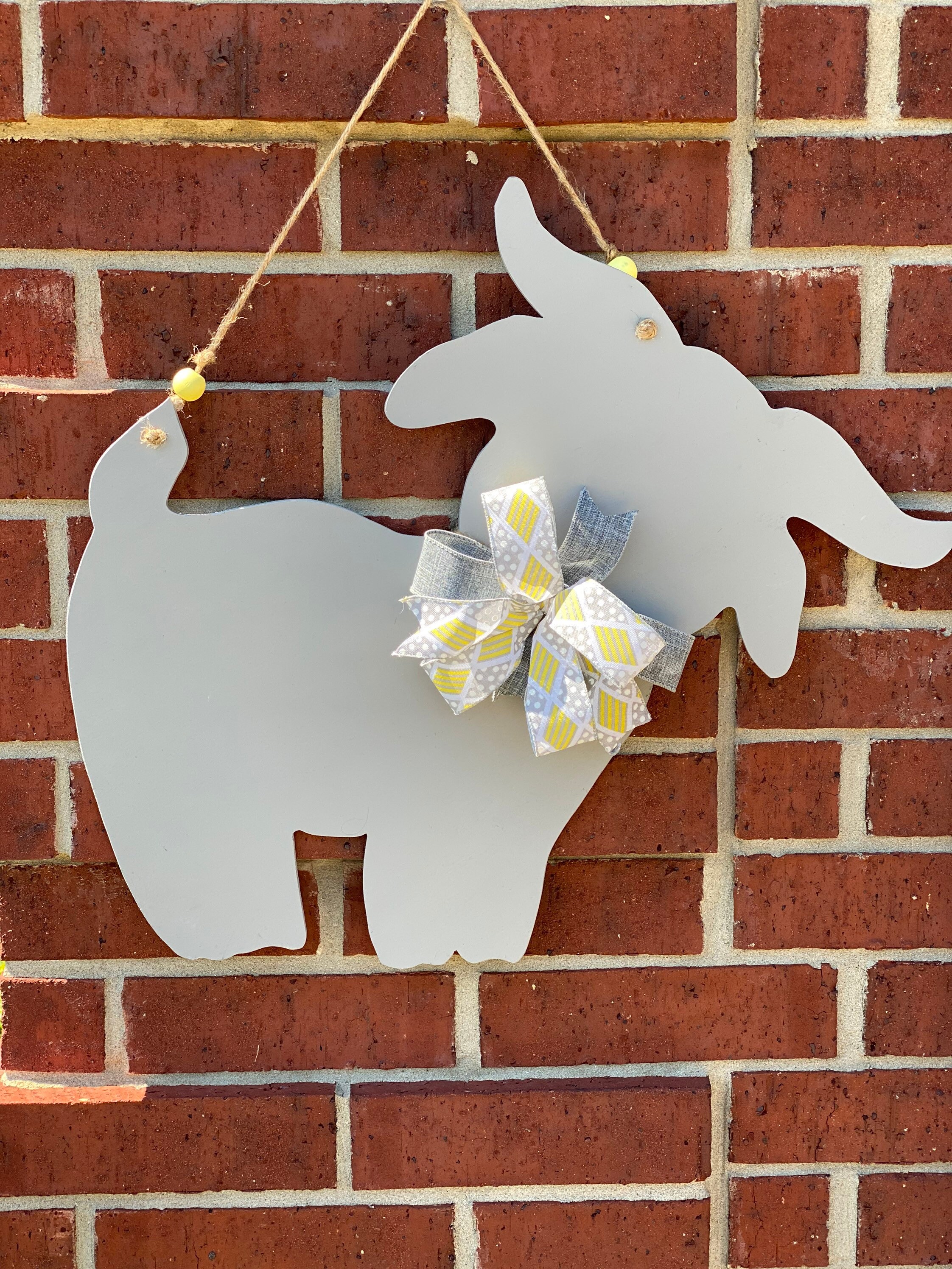 Goat Door Hanger | Etsy