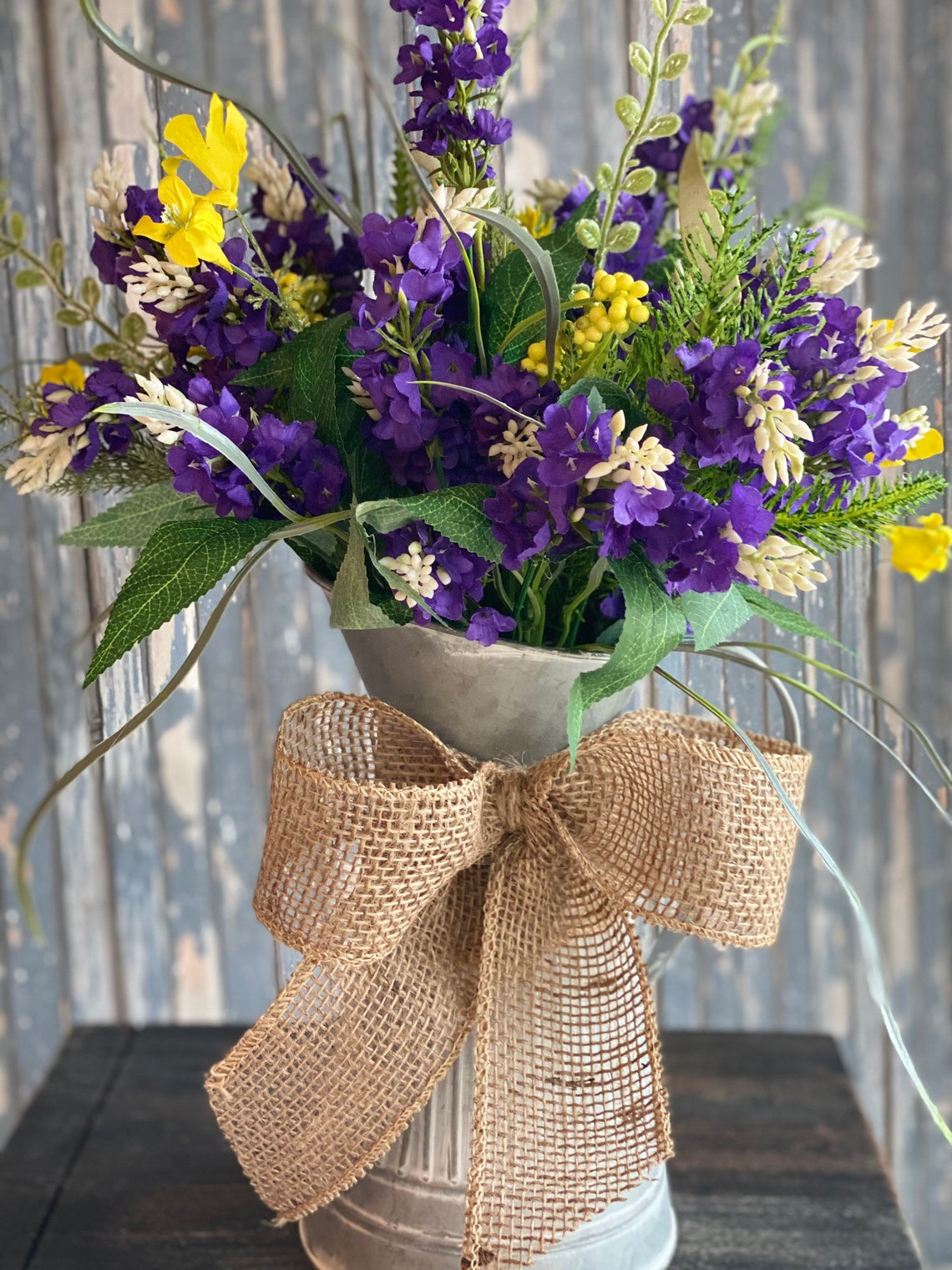 Bluebonnets Floral Arrangement Bluebonnet Arrangement Mixed | Etsy
