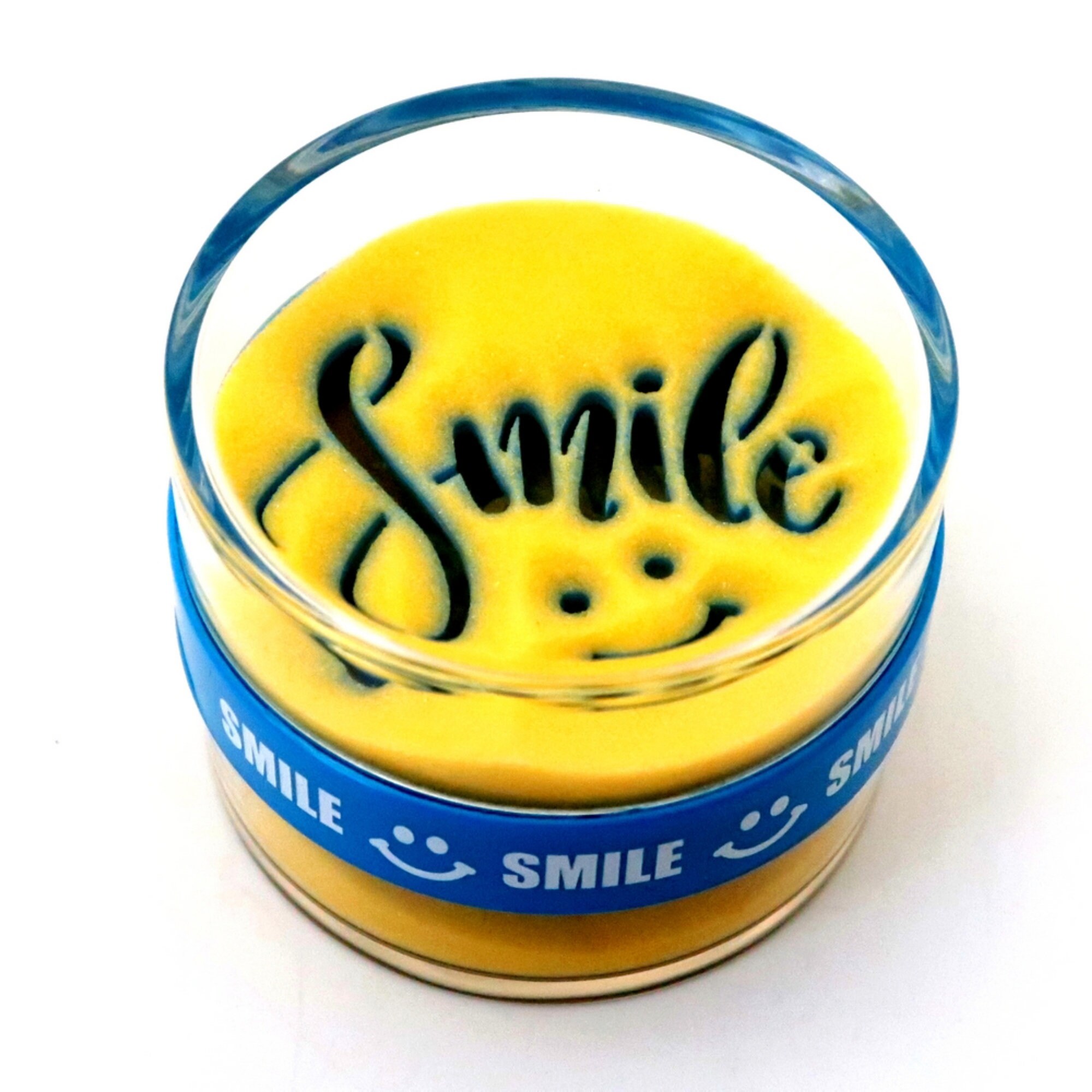 Smile/i Am Okay Sand Messages, Round Sand Paper Weight, Flip Over to ...