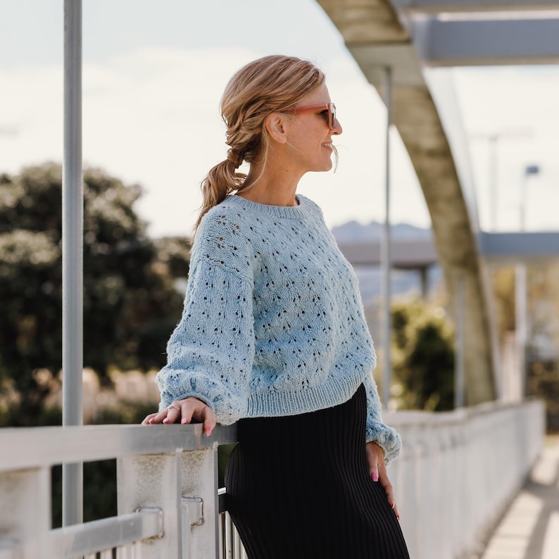 Holey Moley Sweater PDF Knitting Pattern - Etsy