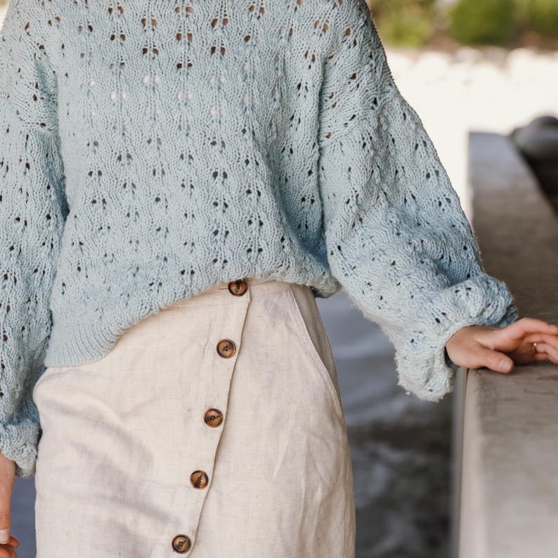 Holey Moley Sweater PDF Knitting Pattern - Etsy