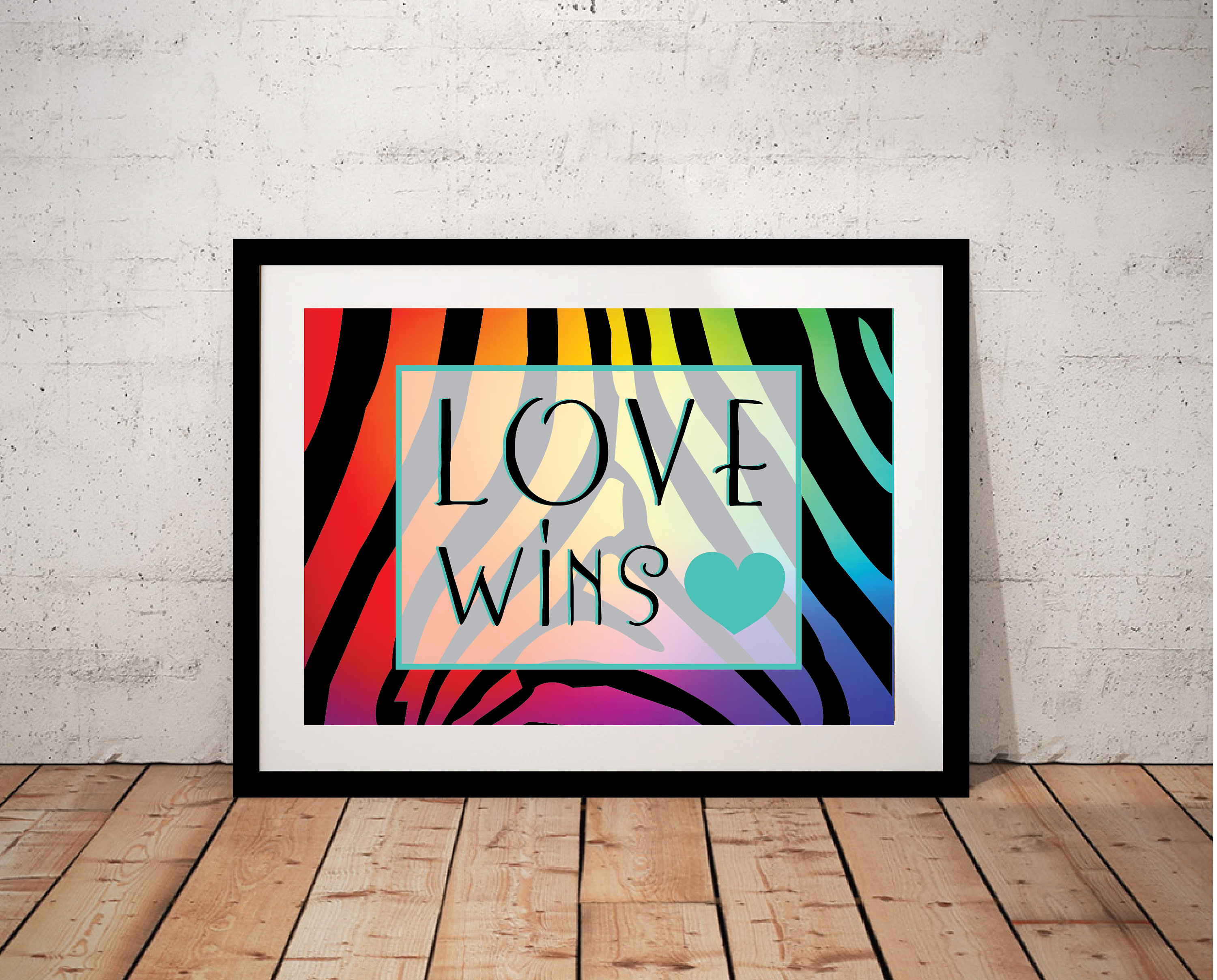 Love Wins--printable Wall Art - Etsy