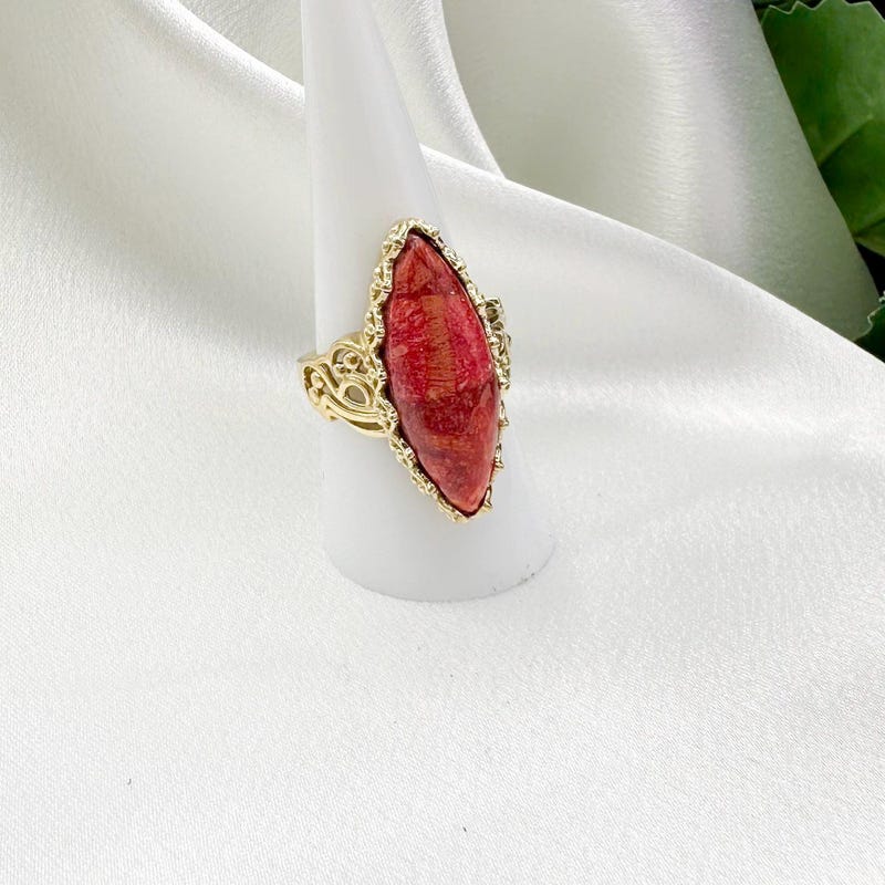 Ring With 925 Bbj Gold - Etsy