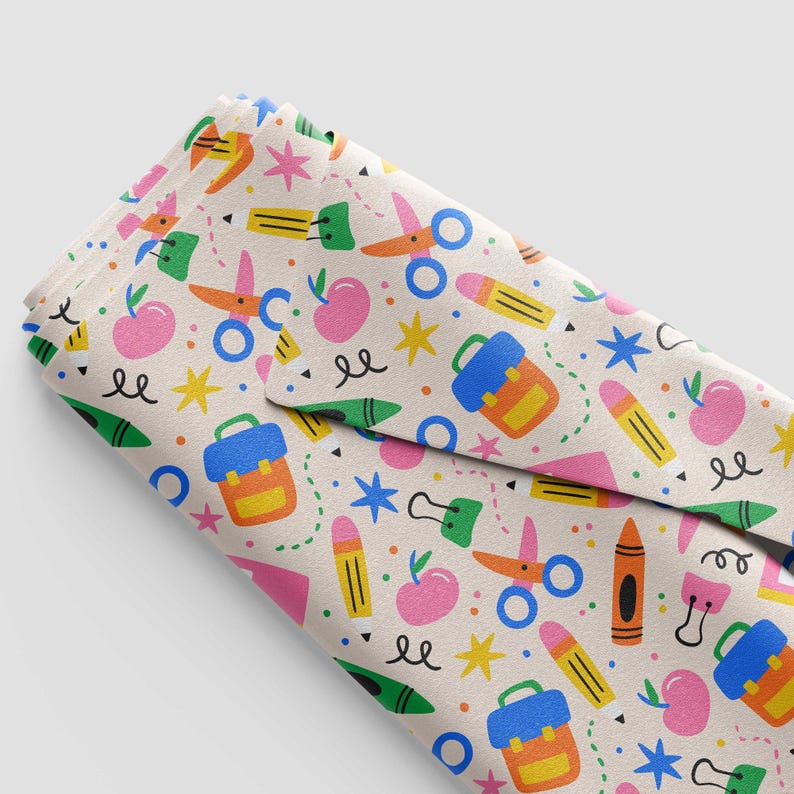 Back to School Seamless Pattern, Back to School Seamless File, Back to ...