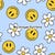 Retro Summer Seamless File Smiley Sun Seamless Repeat Pattern - Etsy