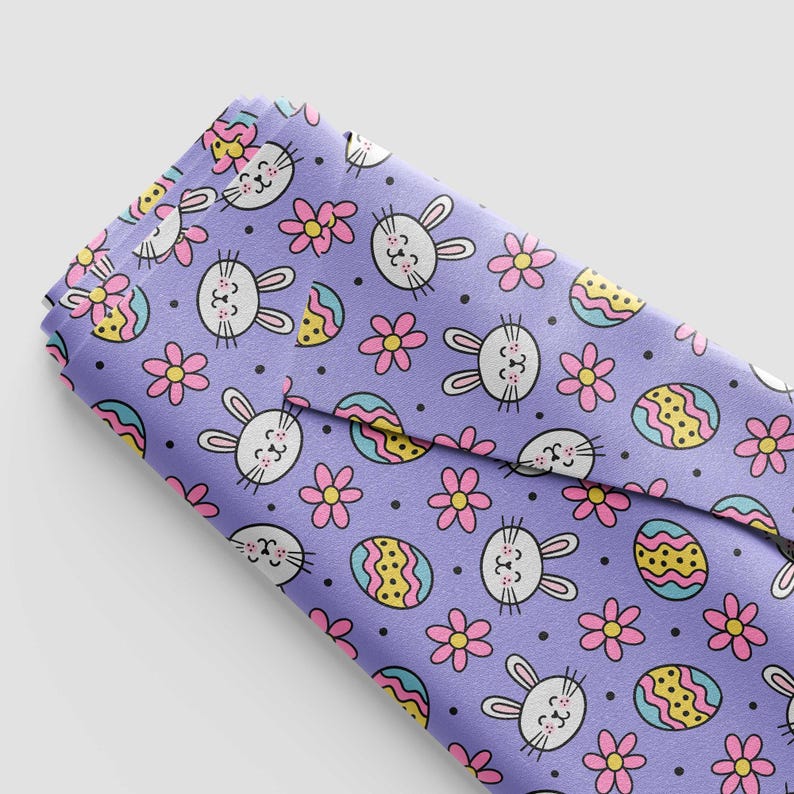 Easter Bunny Seamless Repeat Pattern Easter Egss Seamless Design - Etsy