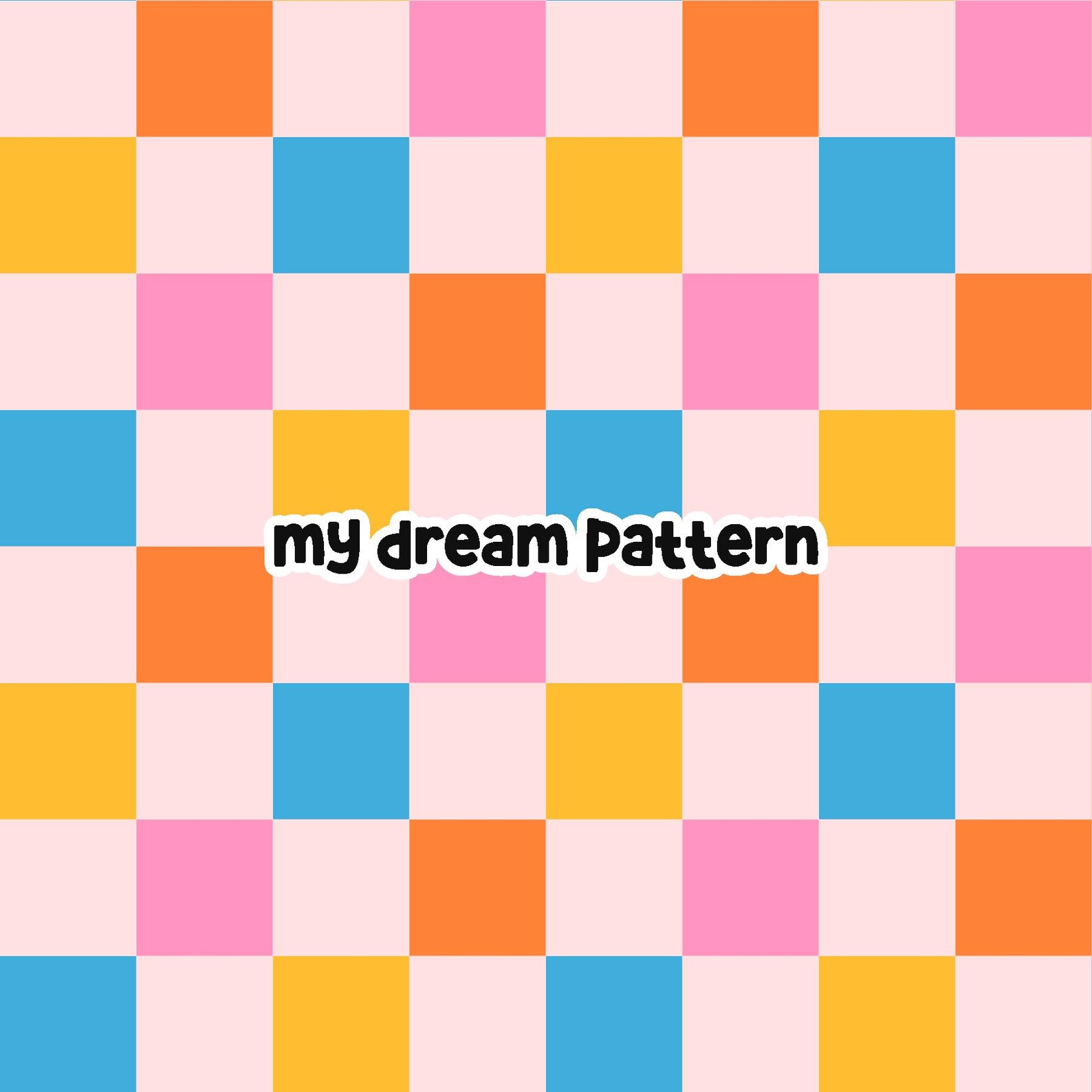 Retro Summer Checkered Seamless Pattern Retro Checkered Seamless Design ...