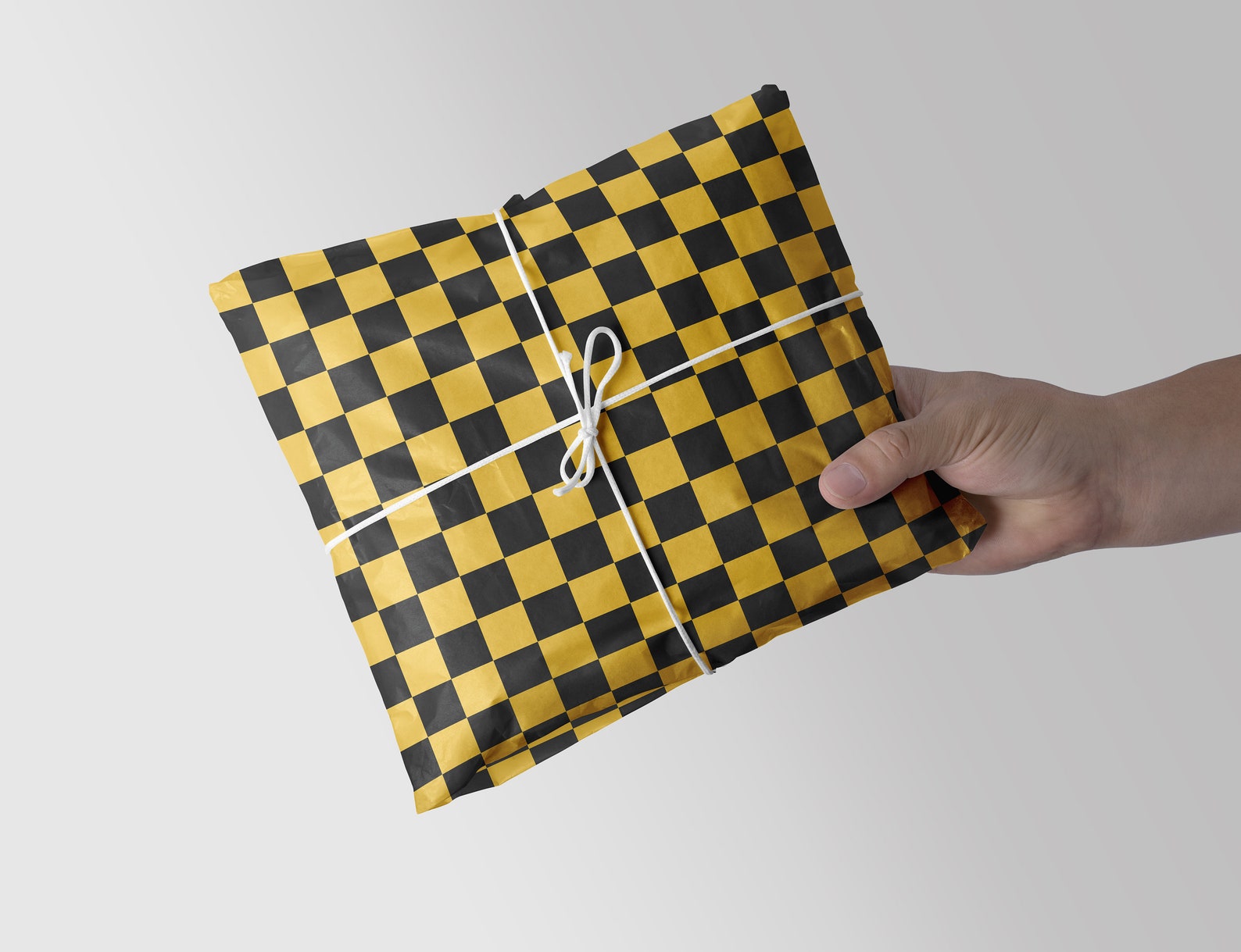 Yellow Black Checkered Seamless Pattern Yellow Chessboard Seamless ...