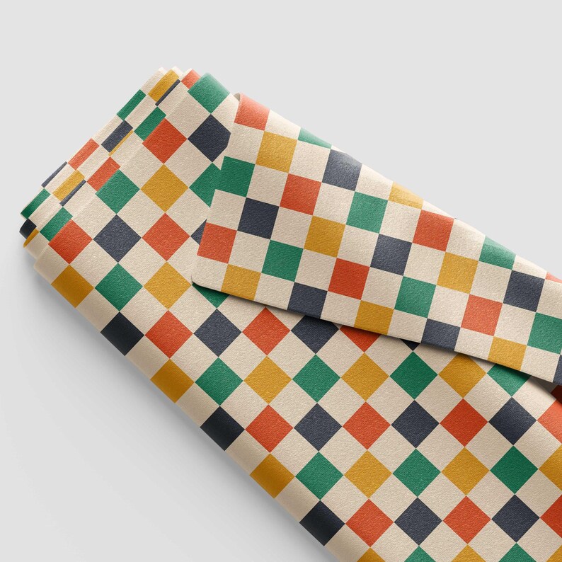 Retro Checkerboard Seamless Pattern Retro Checkered Seamless File. - Etsy