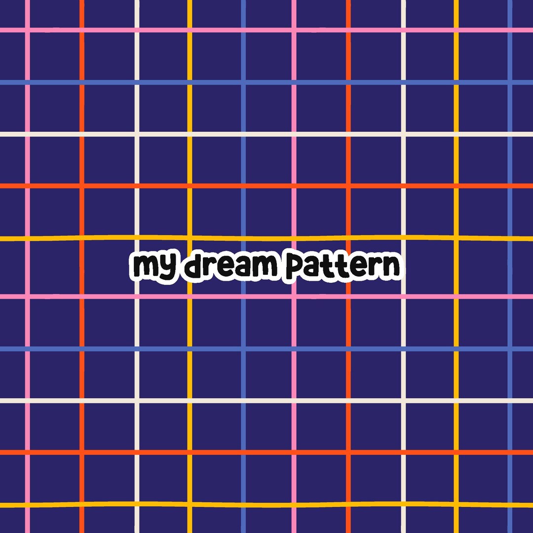 Colorful Grid Seamless Pattern Grid Seamless Repeat Pattern. - Etsy