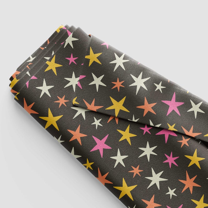 Retro Stars Seamless Pattern Stars Digital Pattern - Etsy