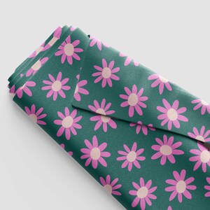 Pink Daisy Seamless Pattern Pink Flowers Repeat Pattern - Etsy
