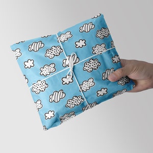 Clouds Seamless Pattern Clouds Seamless File Blue Sky Repeat Pattern ...