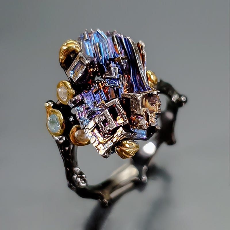 Bismuth Jewelry - Etsy