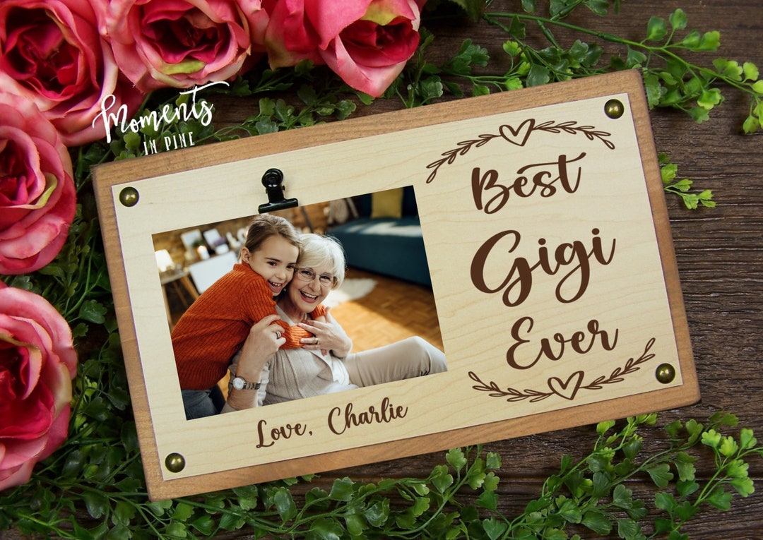 Best Gigi Ever Christmas Gift for Grandma, Gigi Picture Frame ...