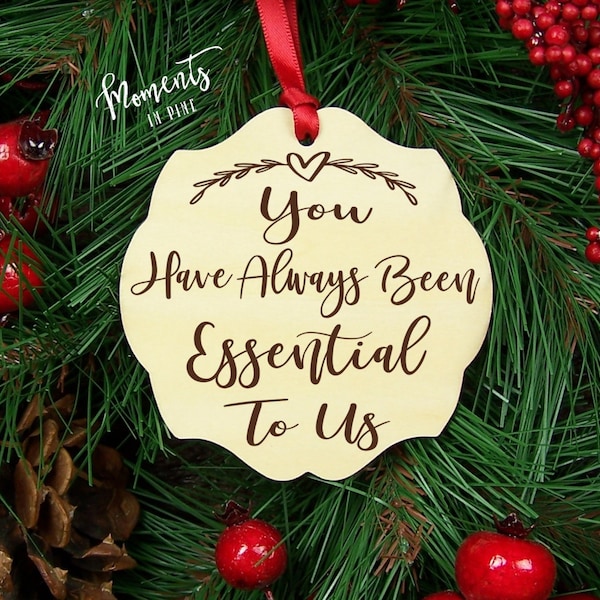 Essential Worker Ornament - Etsy