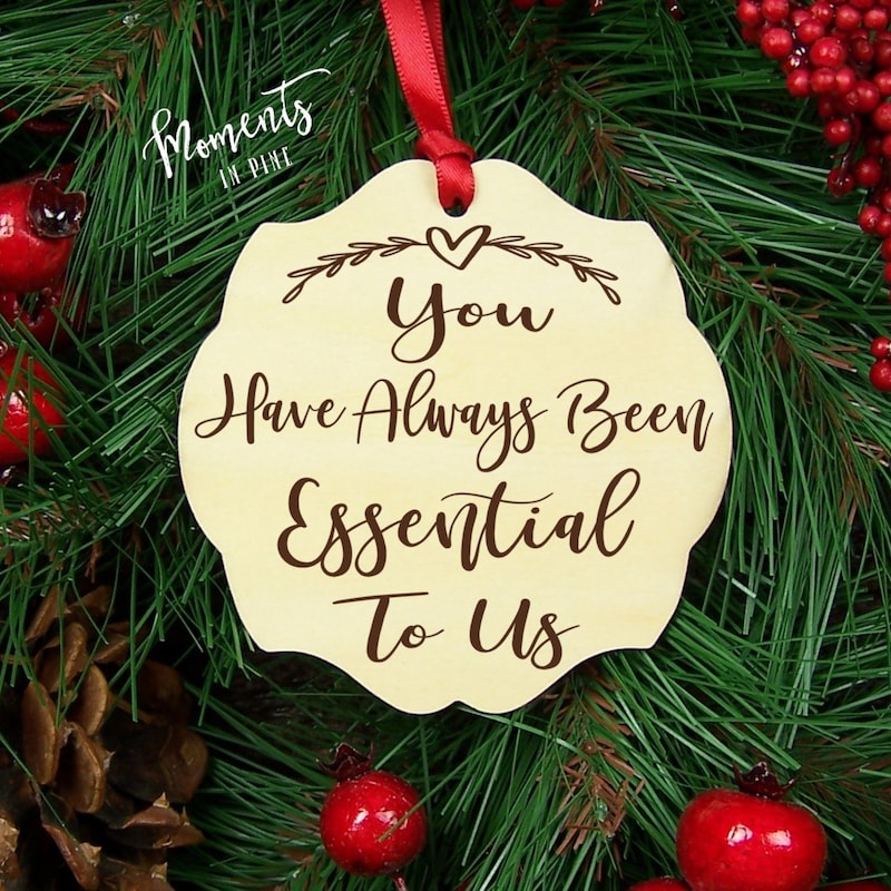 Essential Worker Ornament - Etsy