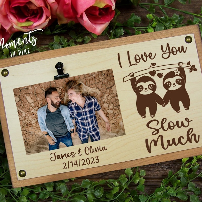 Picture Frame Sloth - Etsy