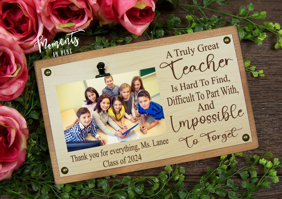 End of the Year Teacher Gift From Student, Gift From Class Students ...