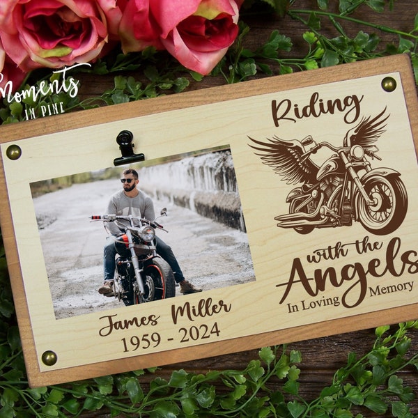 Motorcycle Rider Memorial Png - Etsy
