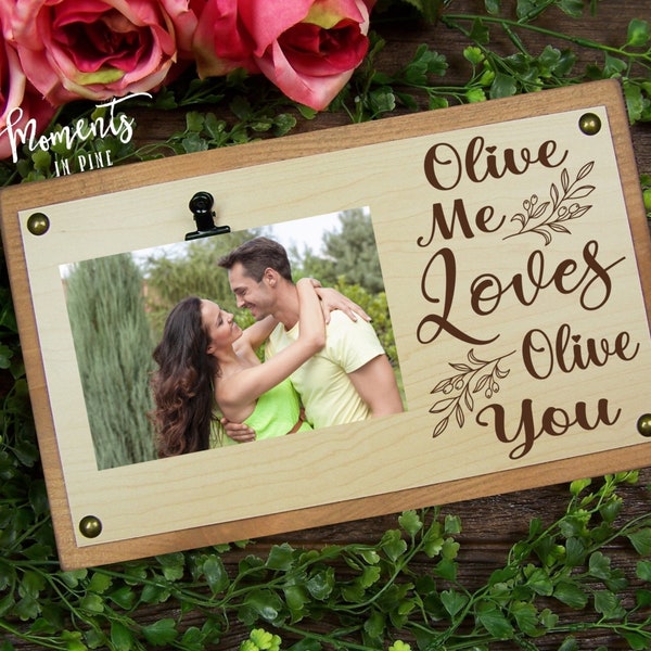 Olive You Sign - Etsy