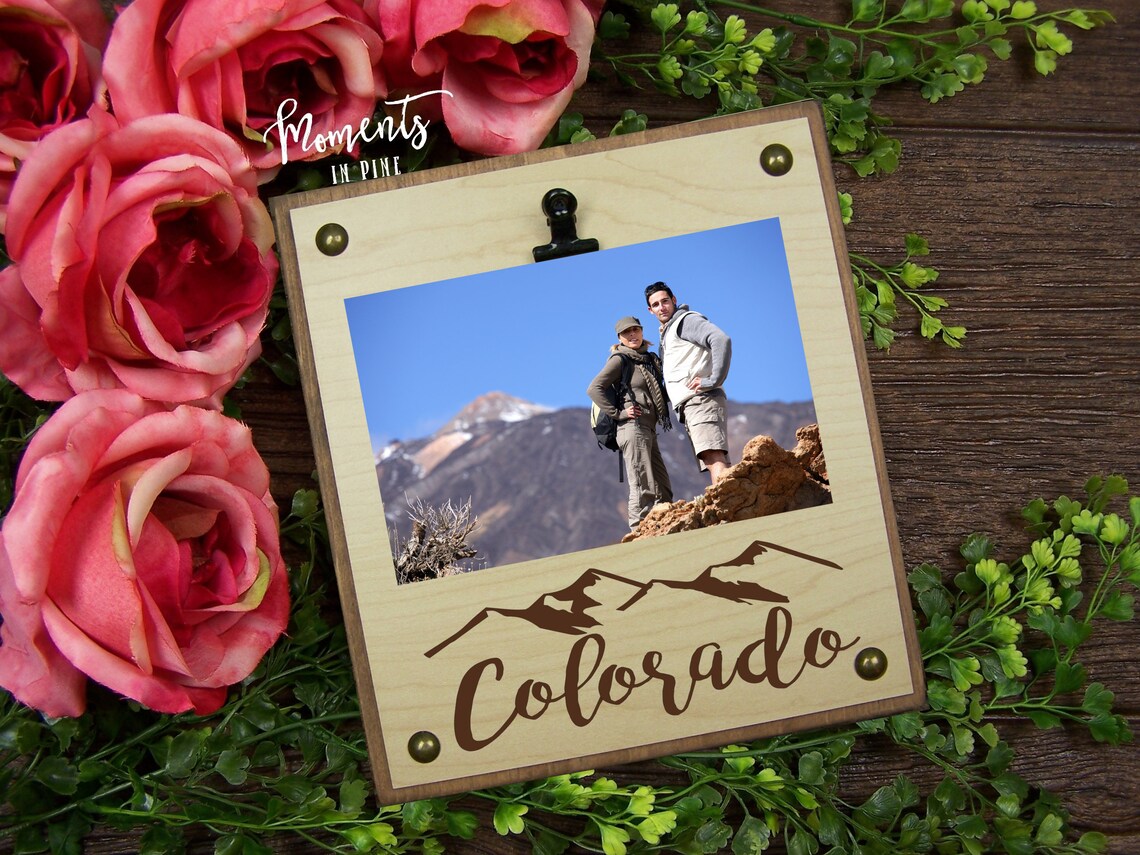 Colorado Picture Frame Colorado Themed Gift Colorado Gifts - Etsy