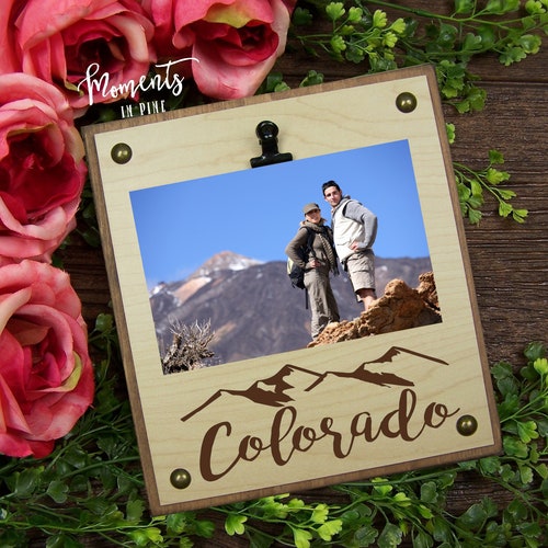 Colorado Picture Frame Colorado Themed Gift Colorado Gifts - Etsy