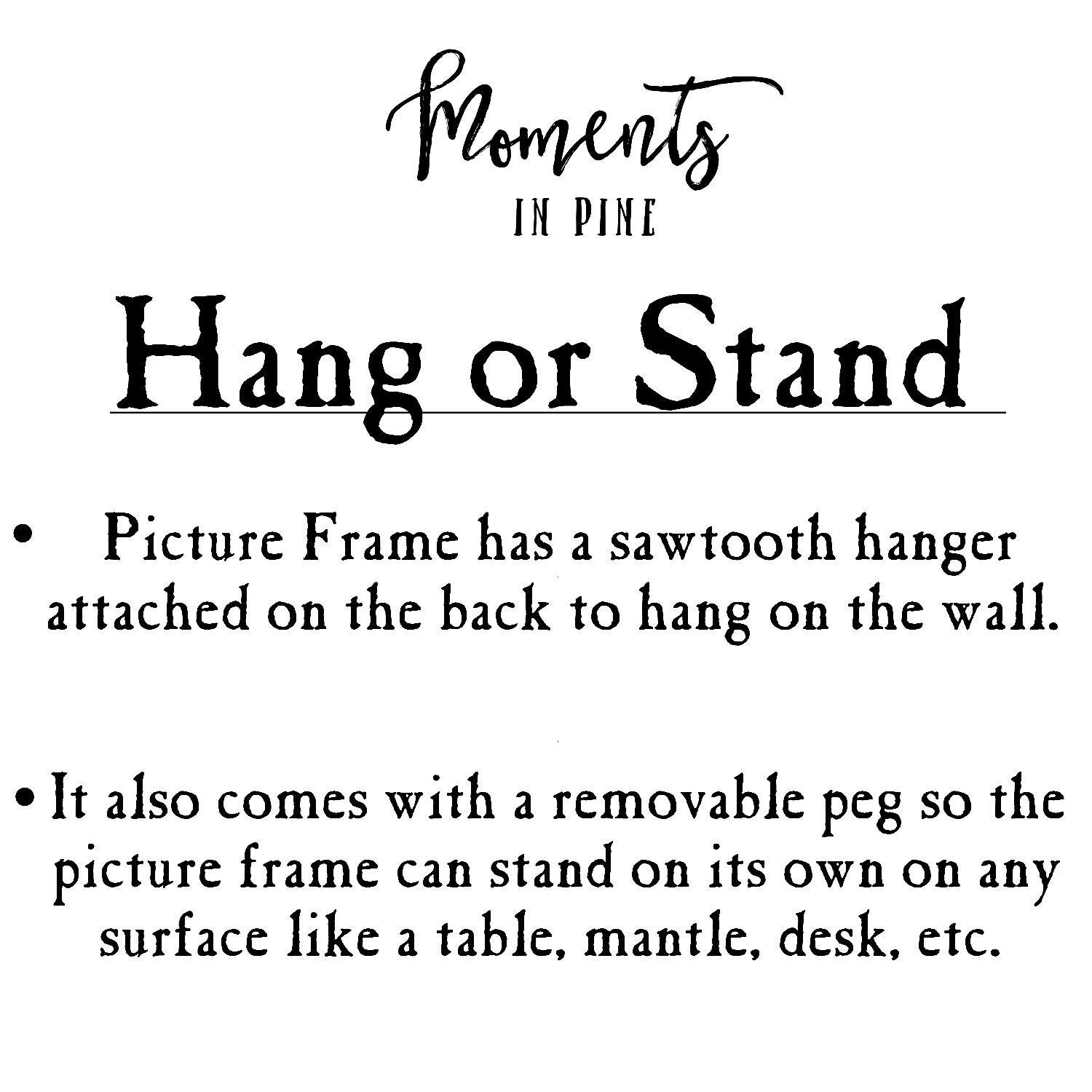 The Hunt is Over Picture Frame Engagement Gift for Couple | Etsy