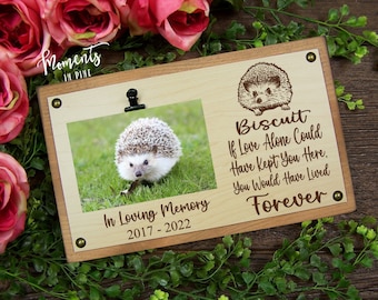 Hedgehog Memorial Frame - Etsy