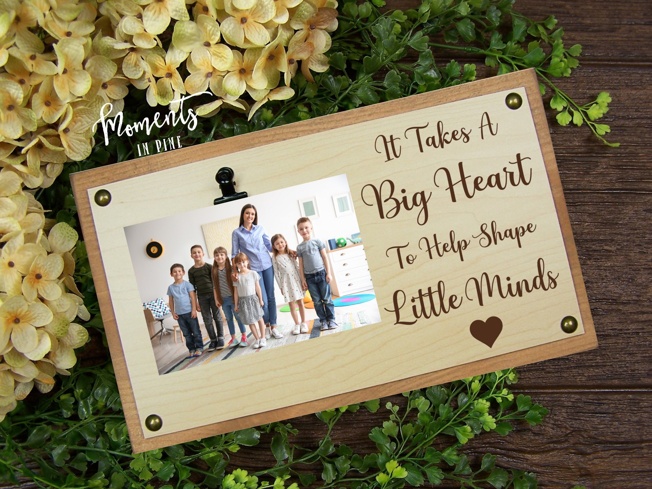 Teacher Appreciation Gift It Takes A Big Heart to Help Shape - Etsy