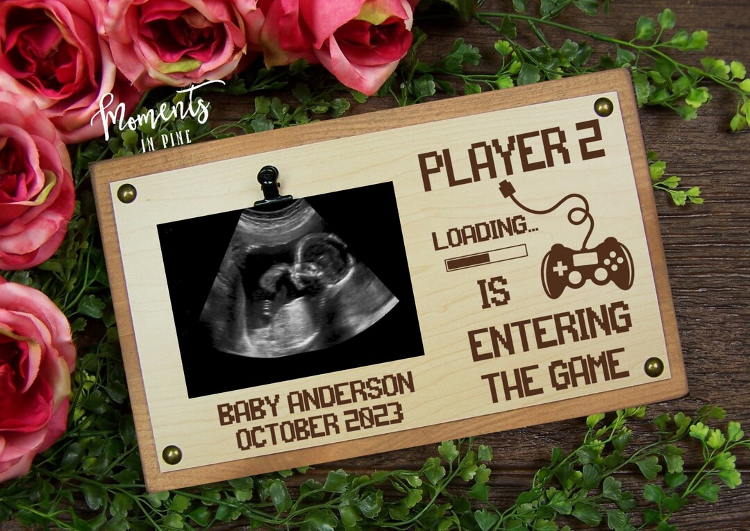 Player 2 Loading, Funny Gamer Baby Announcement Reveal, Announcing ...