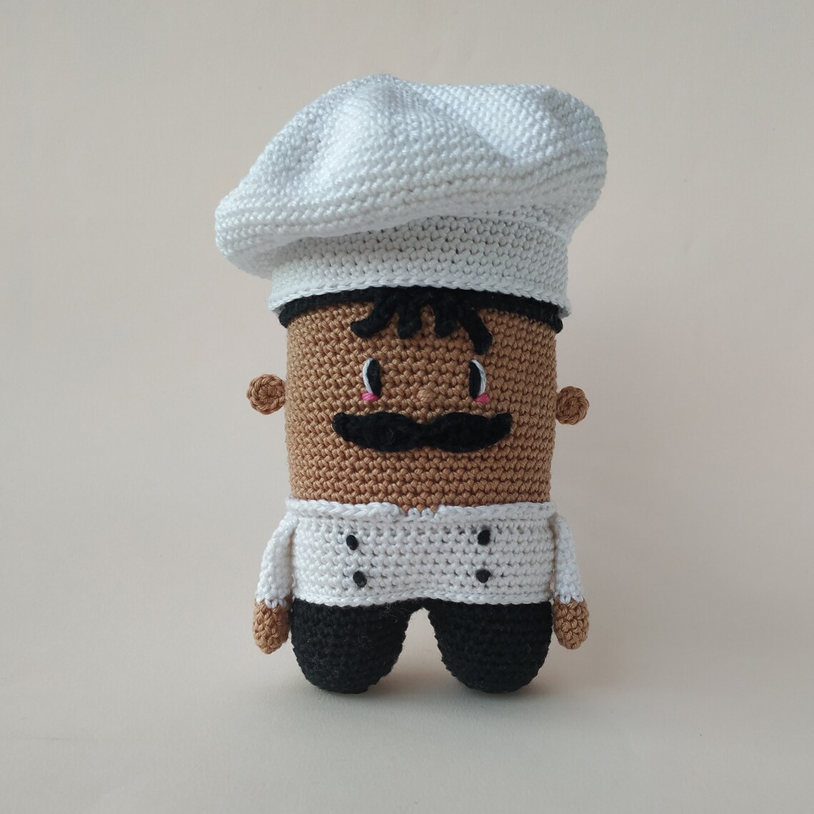 Chef Amigurumi Pattern Crochet Pattern Amigurumi Pattern | Etsy