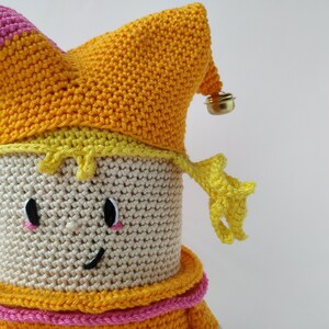 Jester Amigurumi Pattern - Crochet Pattern - Amigurumi Pattern - Jester ...