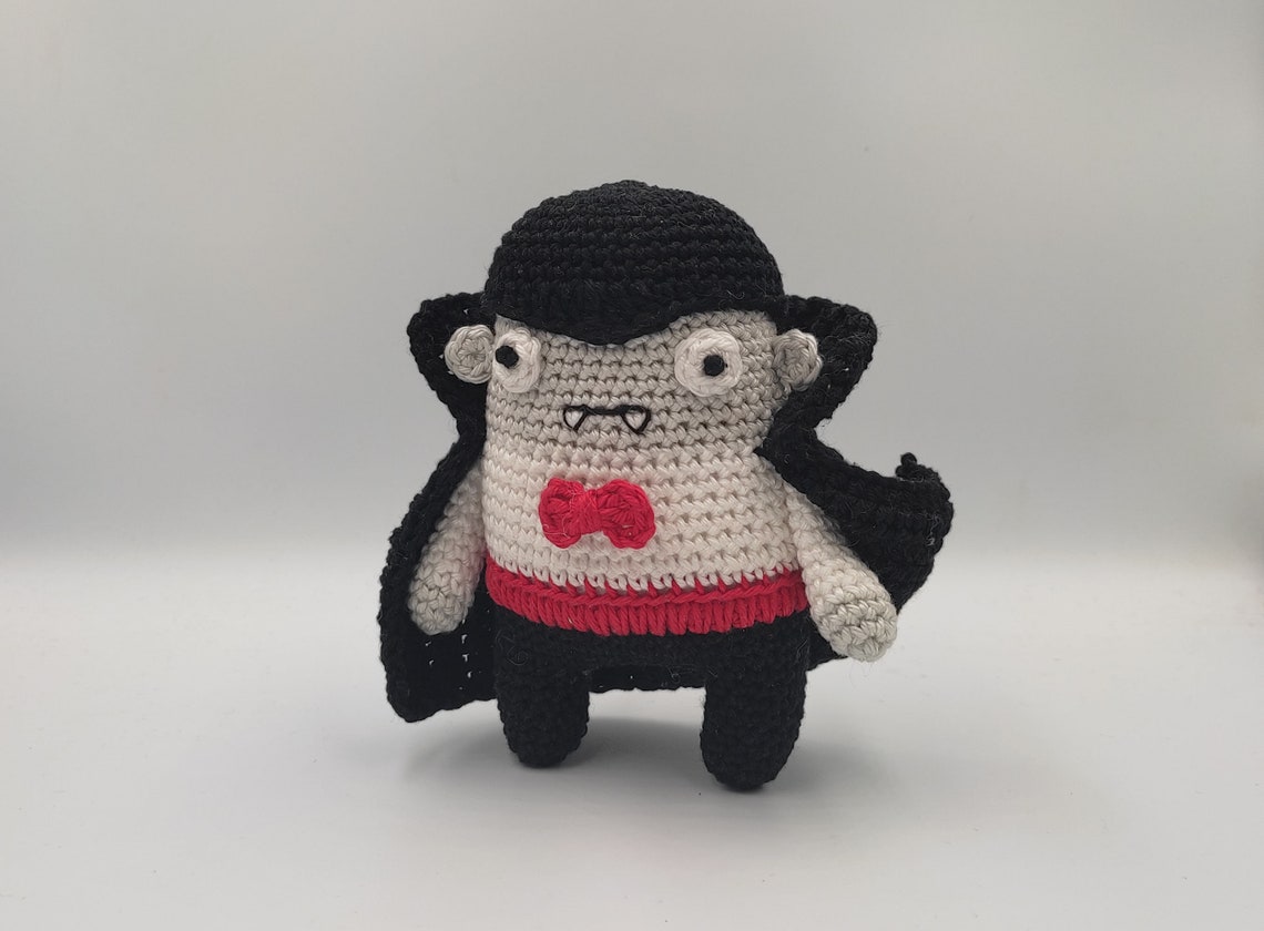 Vampire Amigurumi Pattern Crochet Pattern Vampire Pattern | Etsy