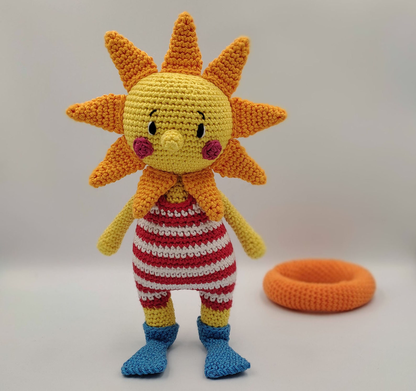 Elio Pattern Crochet Summer Pattern Crochet Sun | Etsy