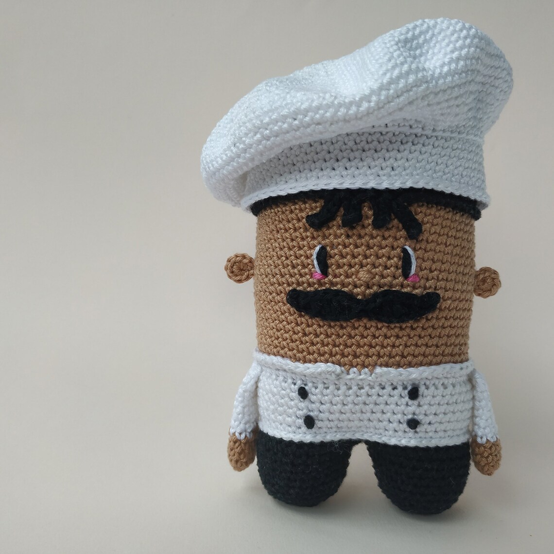 Chef Amigurumi Pattern Crochet Pattern Amigurumi Pattern | Etsy