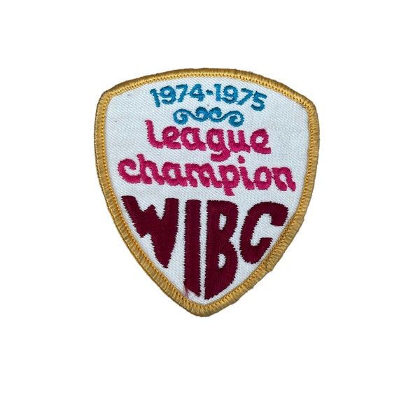Vintage 1974-75 League Bowling Champion WIBC Womens - Etsy