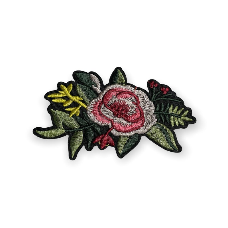 Rose Patch Iron On - Etsy